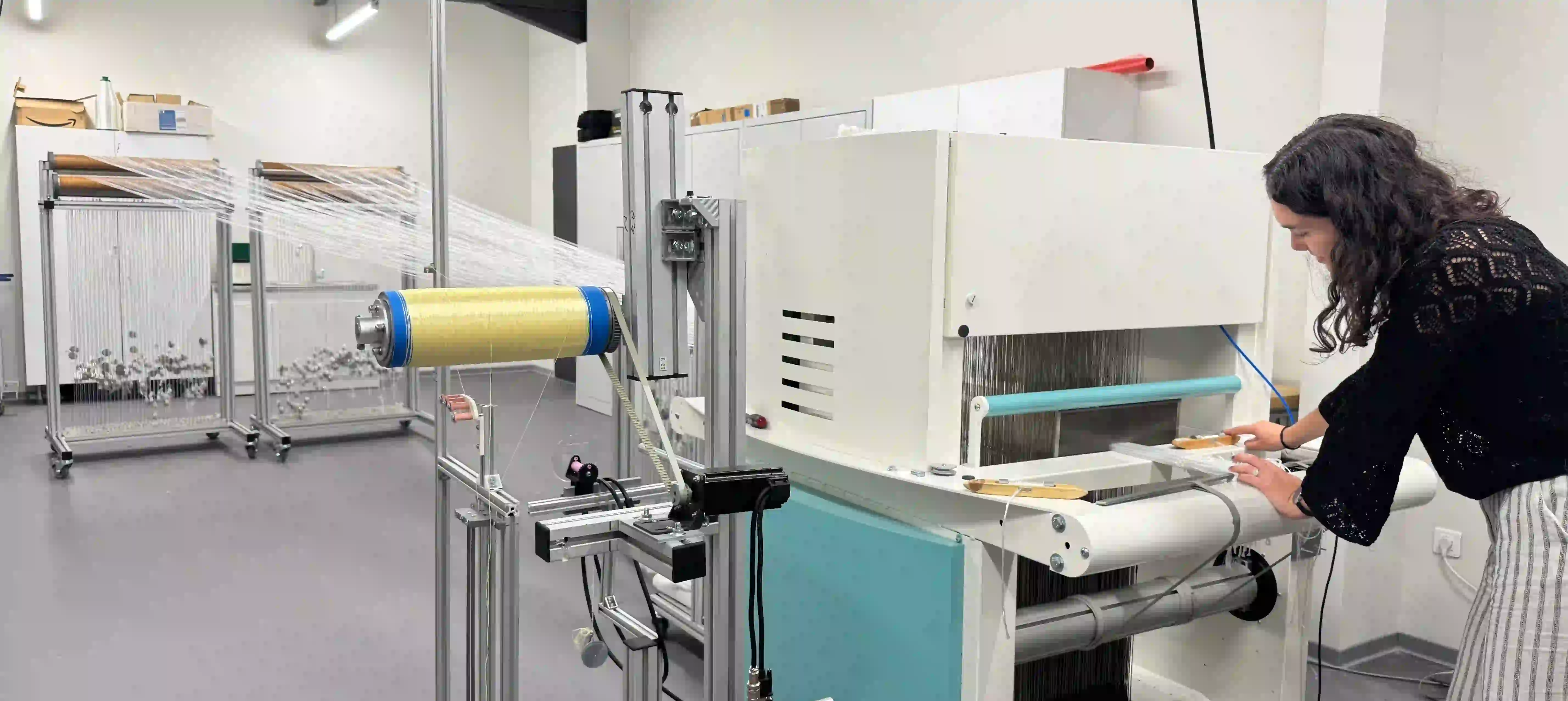 Custom weaving and textile weave design in Europe (France)